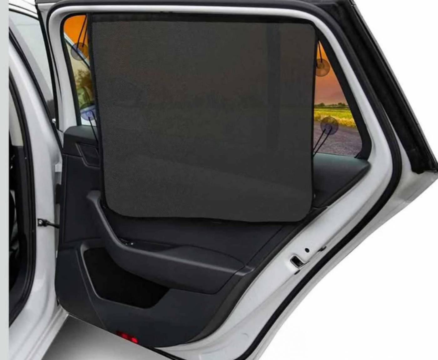 EcoNour black mesh car window shade | Maxsold