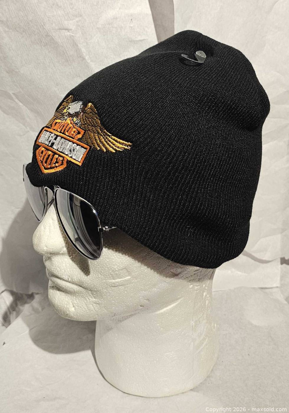 Harley-Davidson Eagle Patch Toque | Maxsold