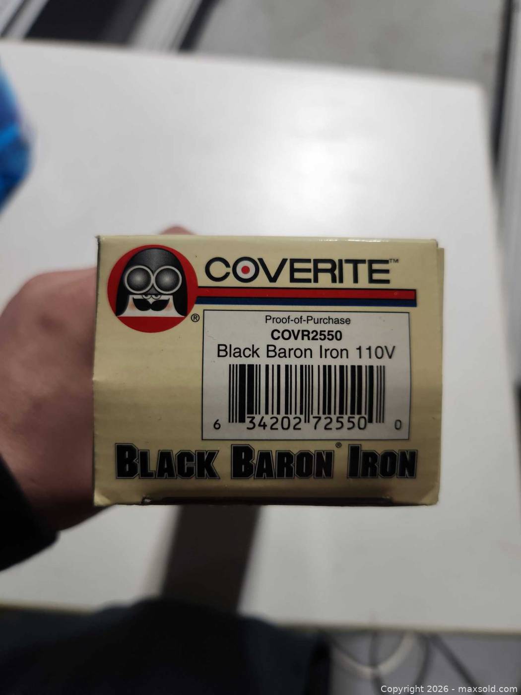 Coverite Black Baron Iron Model COVR2550 | Maxsold