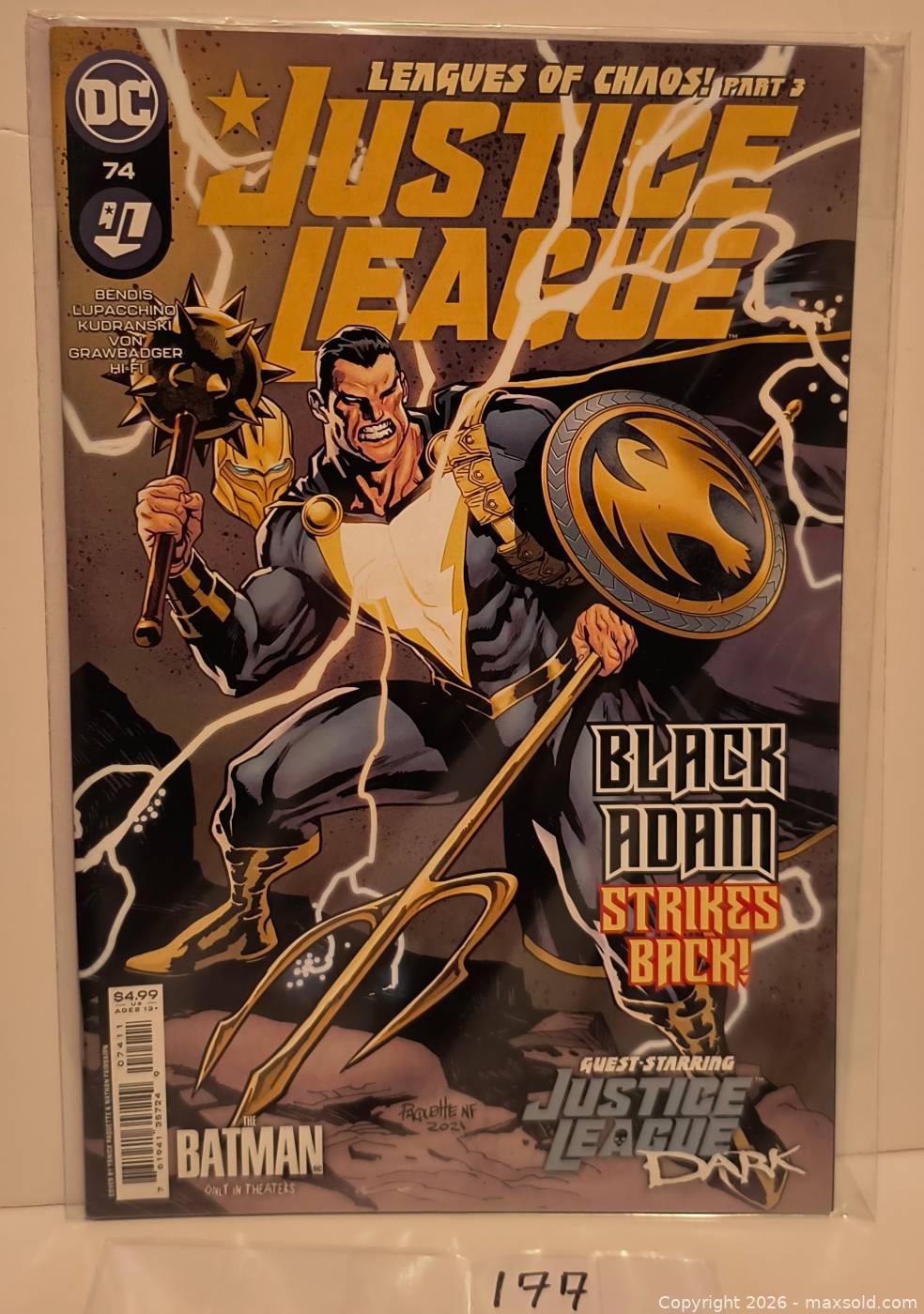 Justice League #74 comic book | Maxsold