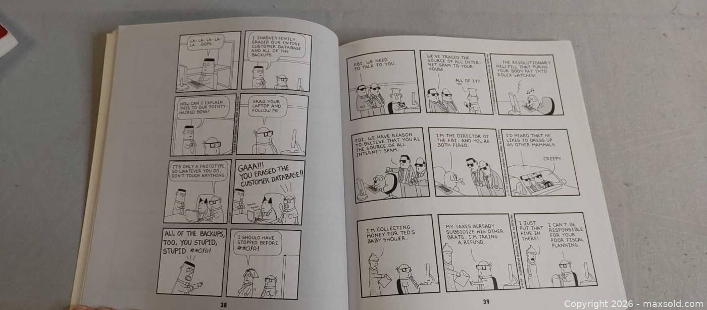 Dilbert "Thriving on Vague Objectives" Paperback | Maxsold
