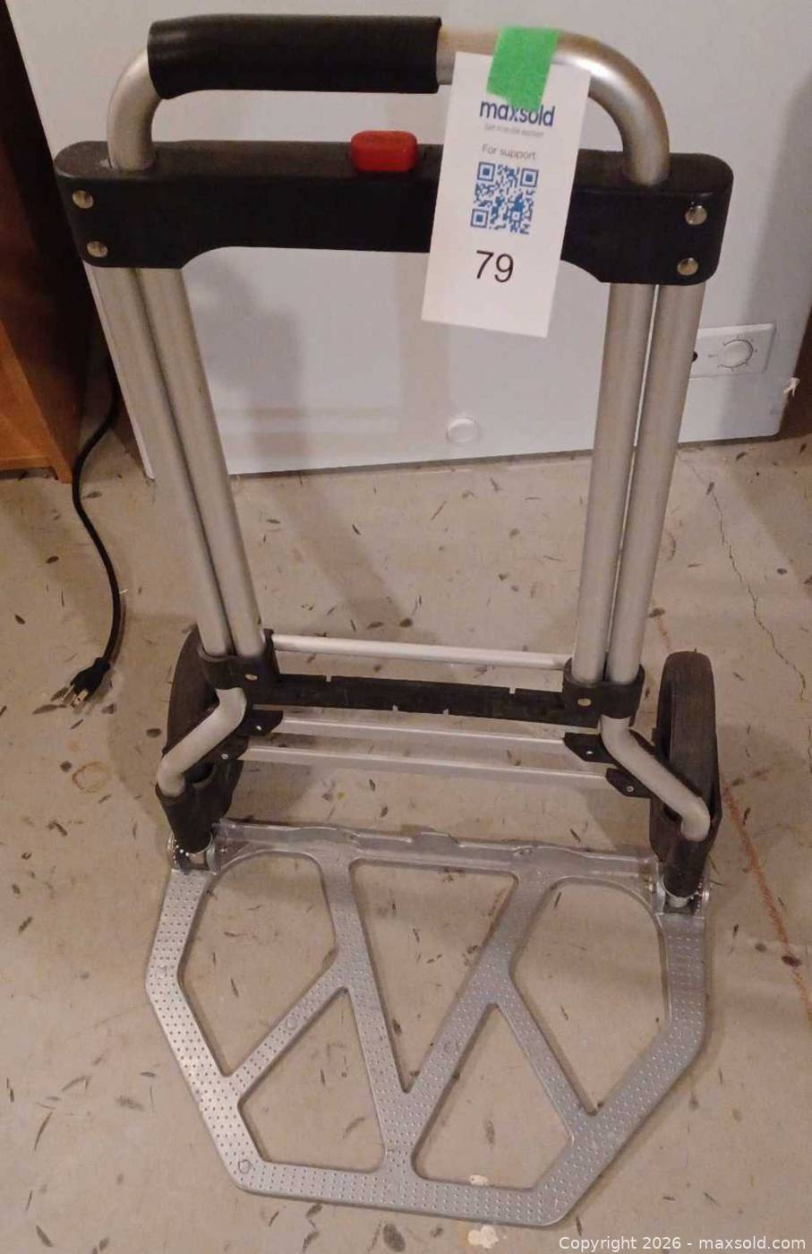 Folding Two-Wheel Hand Truck Cart | Maxsold