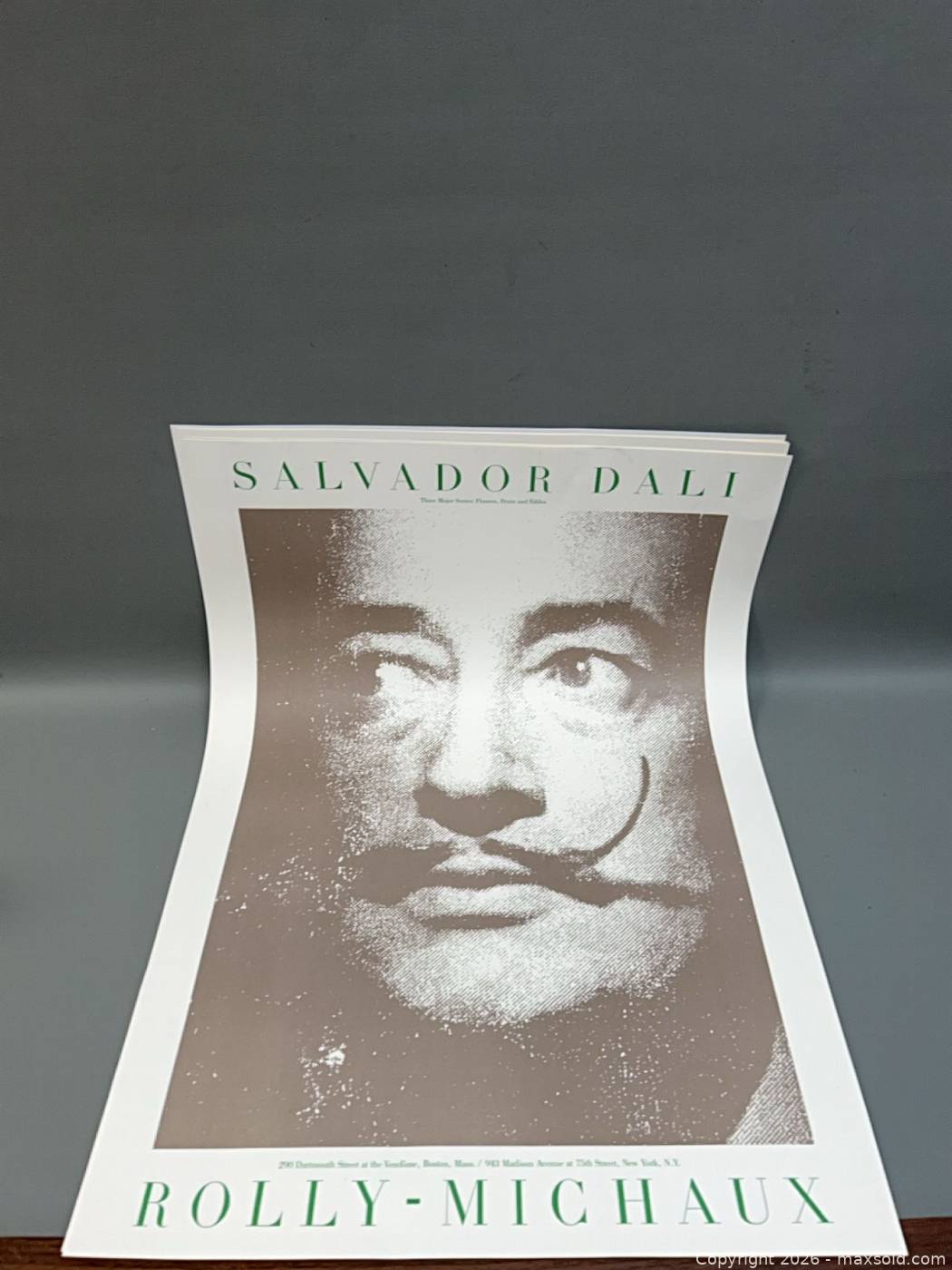 Salvador Dali Rolly-Michaux exhibition posters | Maxsold