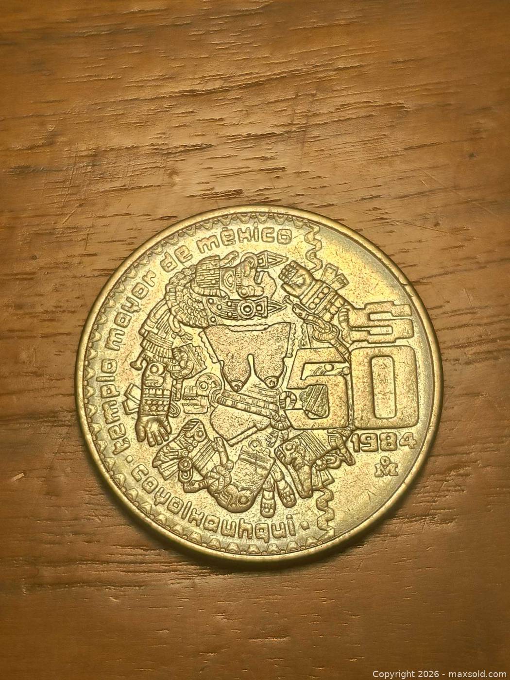 1984 Mexico 50 Pesos coin | Maxsold