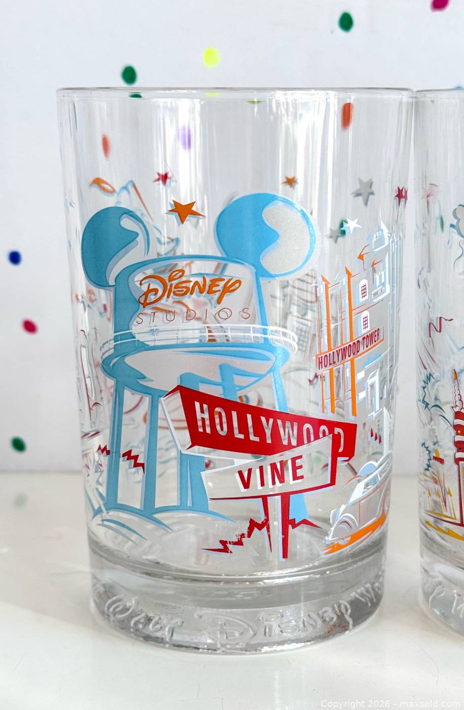 Disney 25th Anniversary Glasses