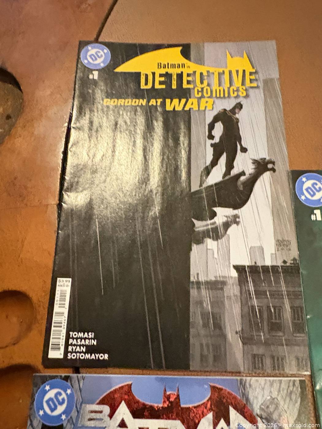 DC Batman Issue #1 Comic Lot, 5 Books | Maxsold