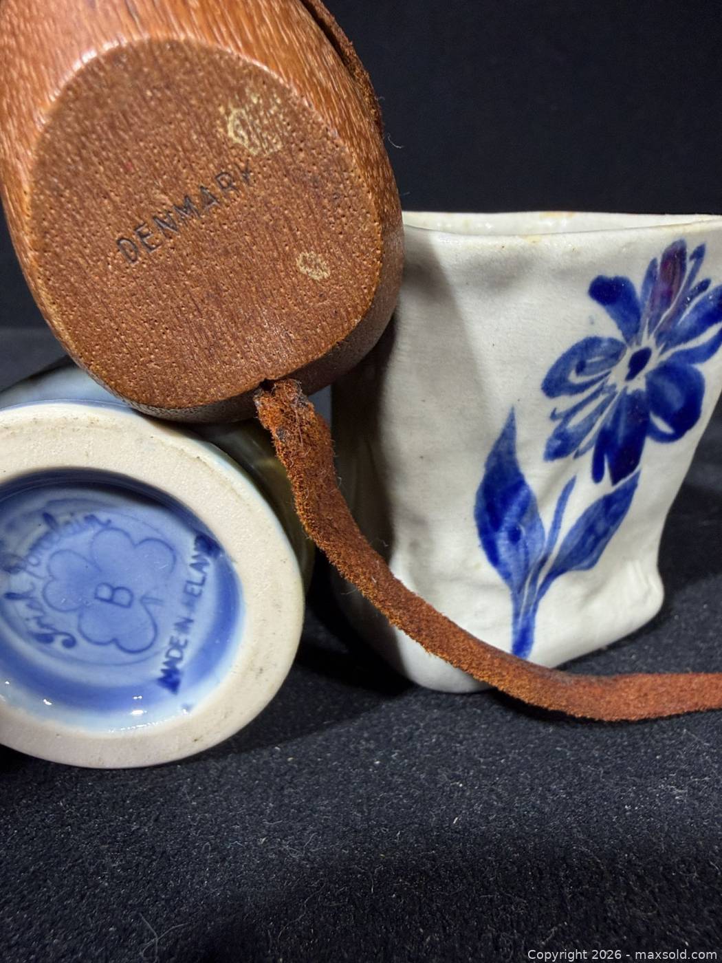 Wade mini figurines, Denmark wood mouse, Irish mini mug, pewter dish ...