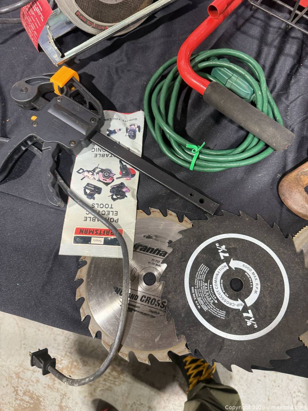 Assorted power tool and hand tool lot | Maxsold