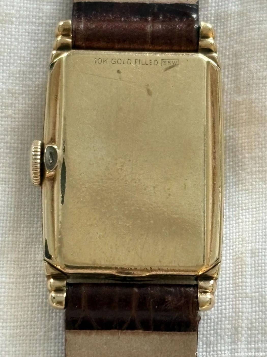 Vintage Hamilton Myron 10K Gold-Filled Manual-Wind Wristwatch, 1940s ...