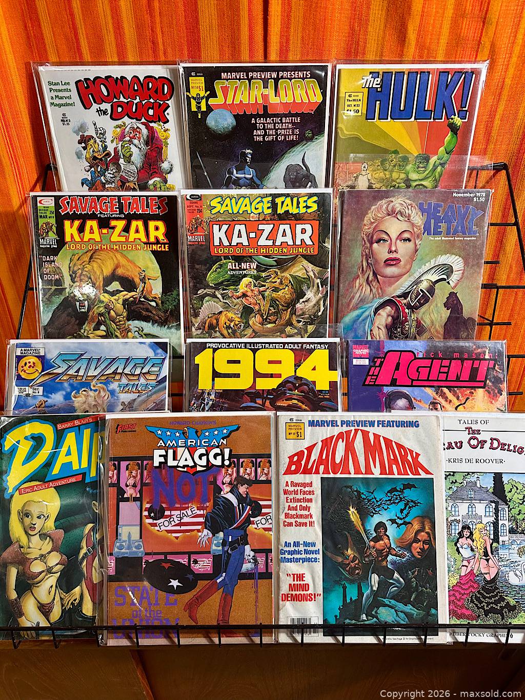1970s-1980s magazine-format comic books | Maxsold