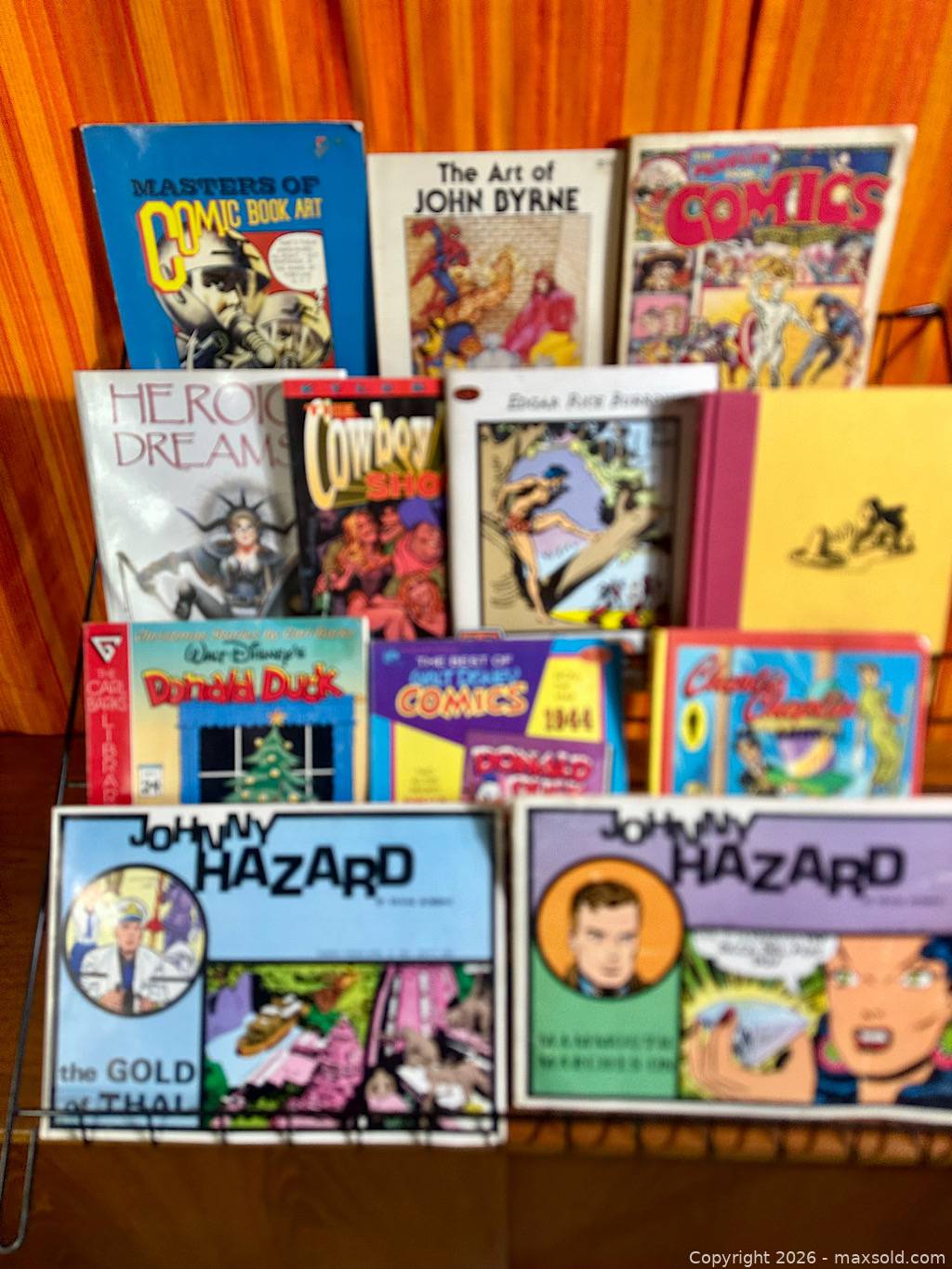 Vintage comic art and graphic novel books | Maxsold