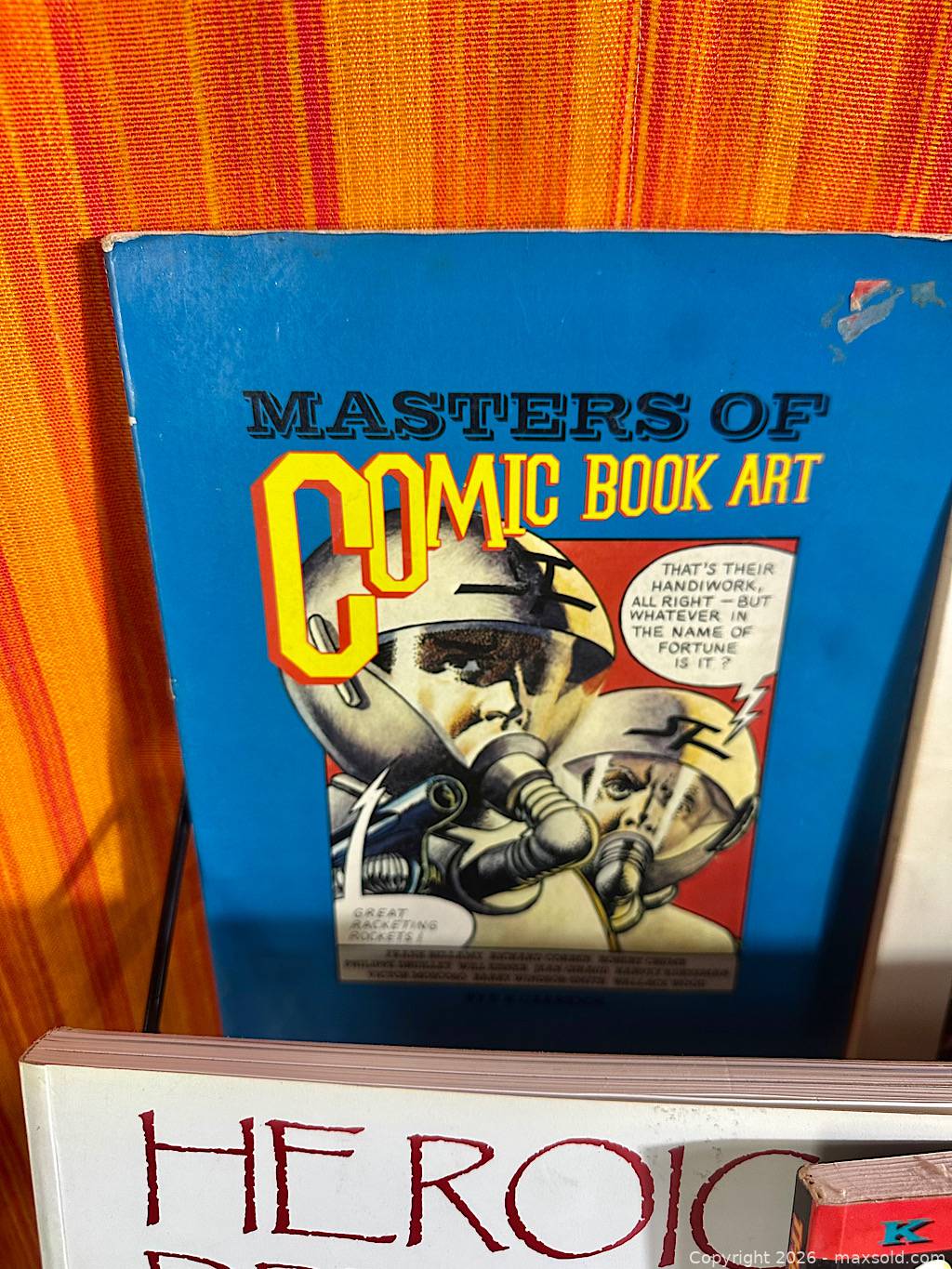 Vintage comic art and graphic novel books | Maxsold