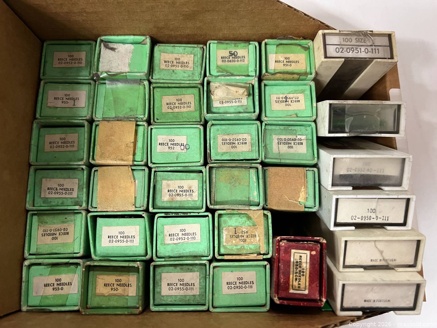 Reece industrial sewing machine needles, approx. 2,000+ | Maxsold