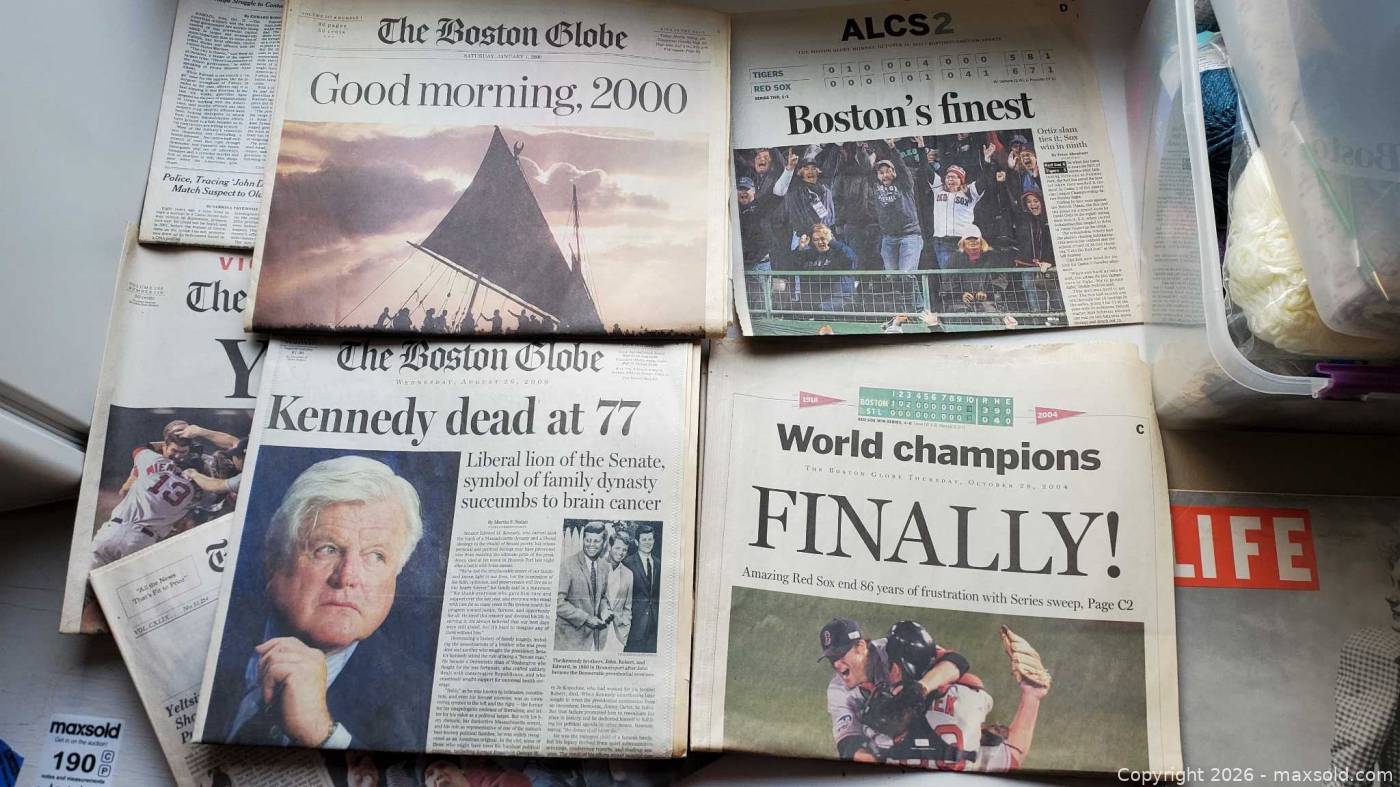 Vintage Newspapers and Magazines Collection | Maxsold