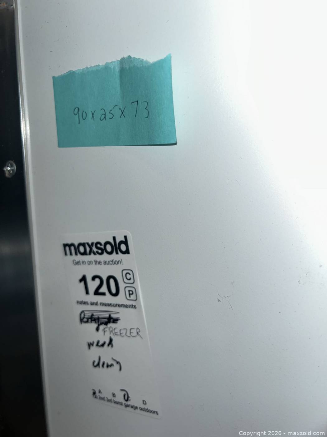 Upright Sub-Zero Freezer | Maxsold