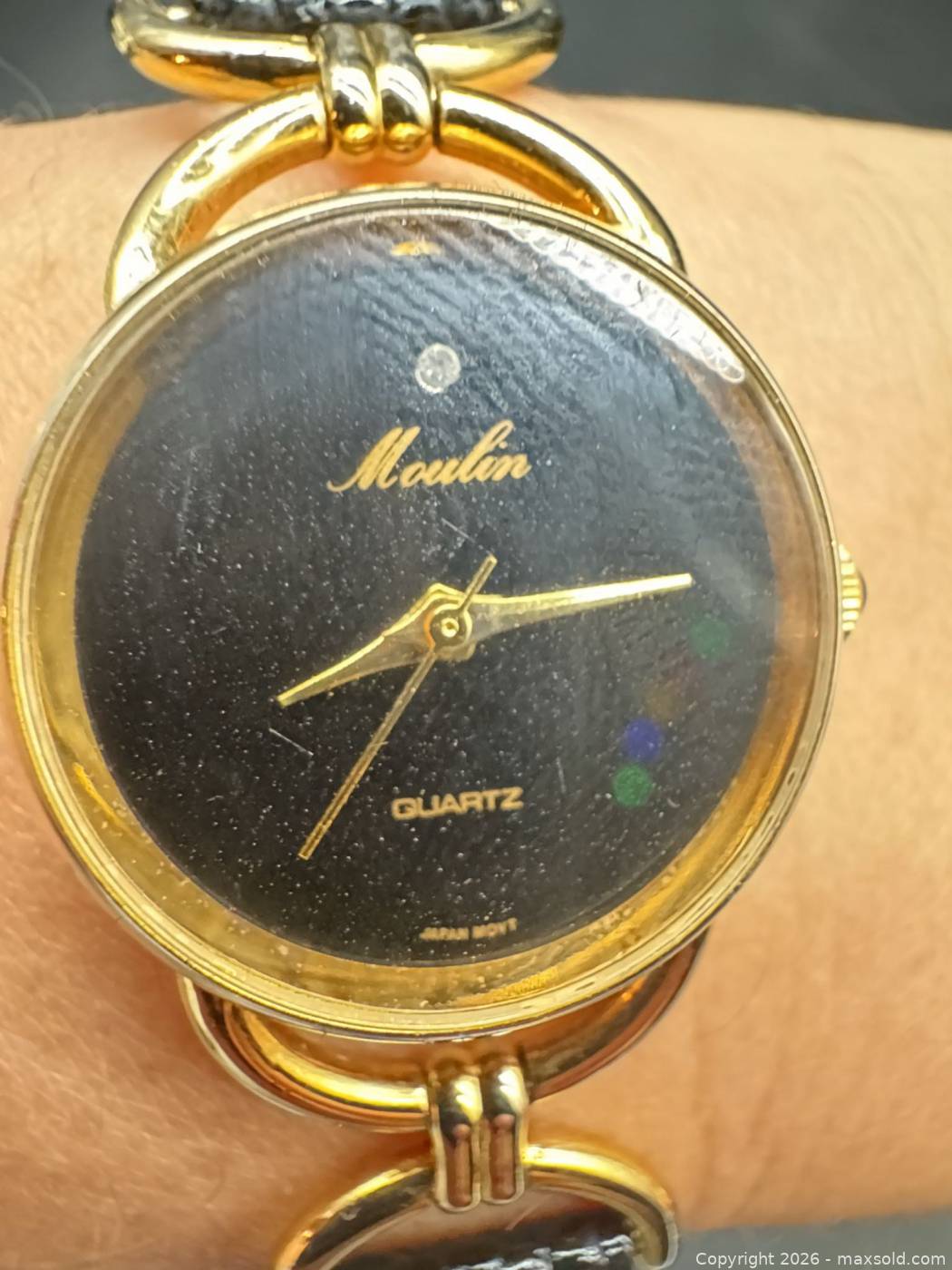 Vintage Moulin ladies quartz wristwatch | Maxsold