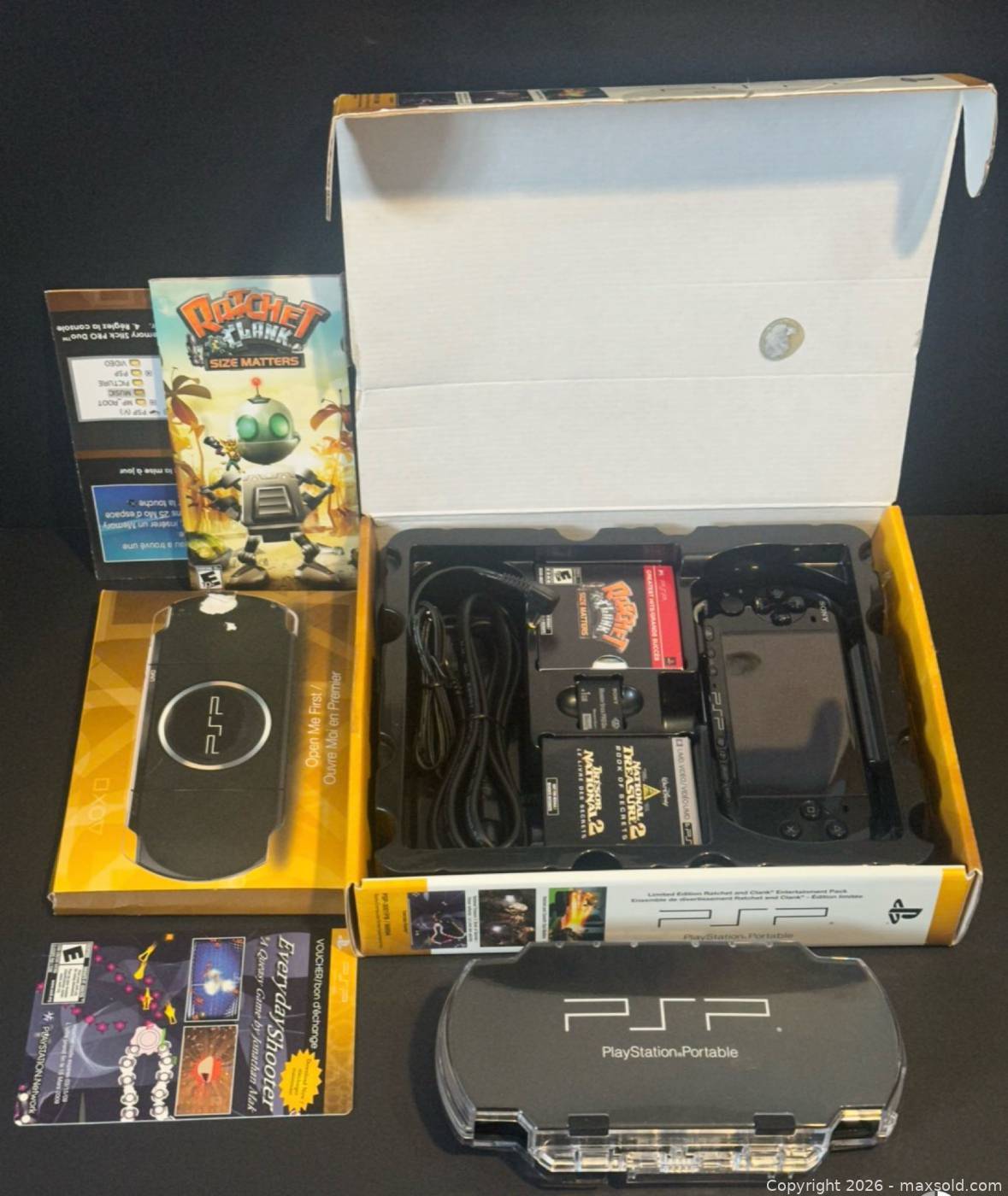 Sony PSP-3000 Ratchet & Clank Limited Bundle | Maxsold