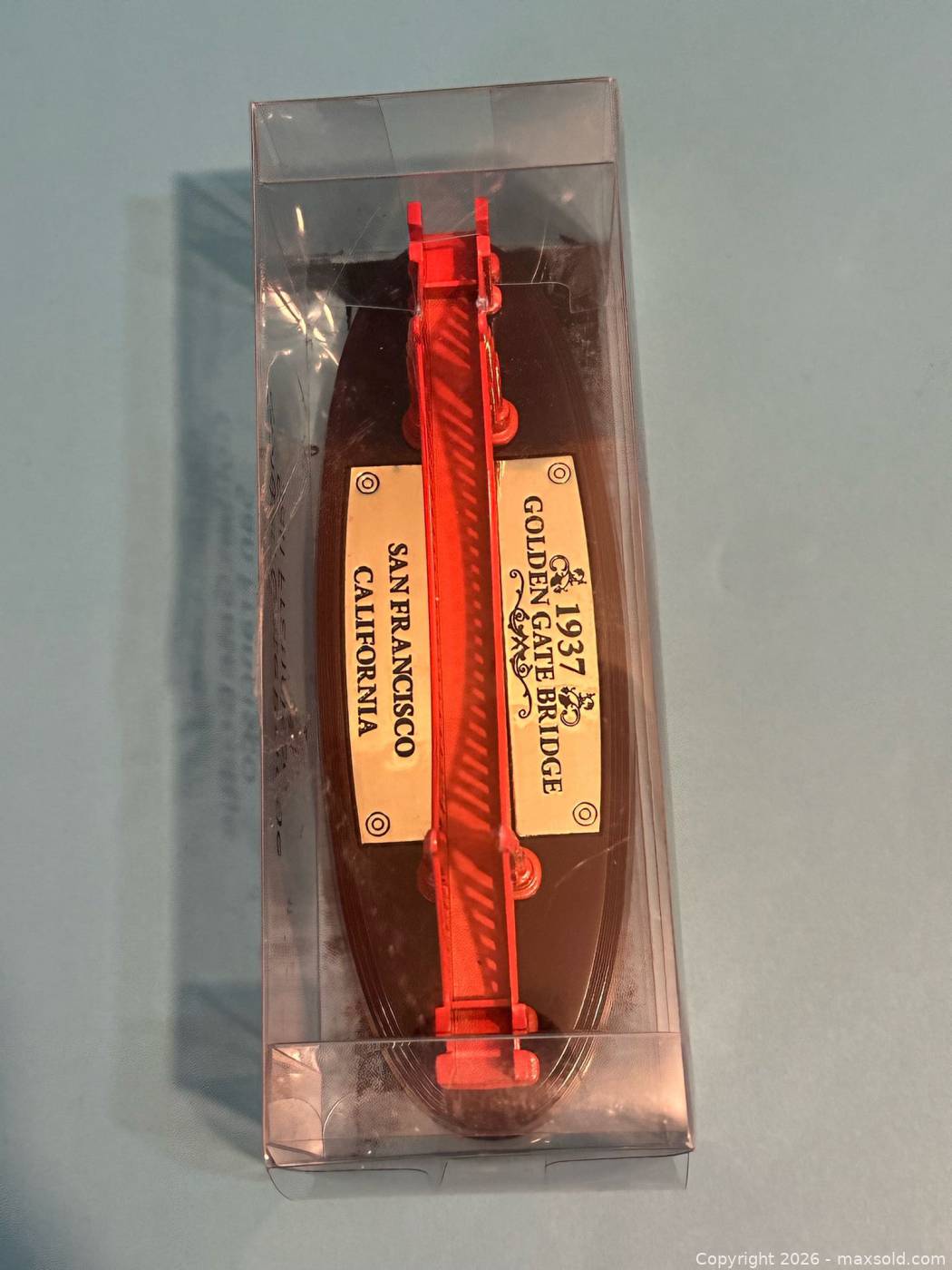 Vintage Lanza Golden Gate Bridge Souvenir | Maxsold