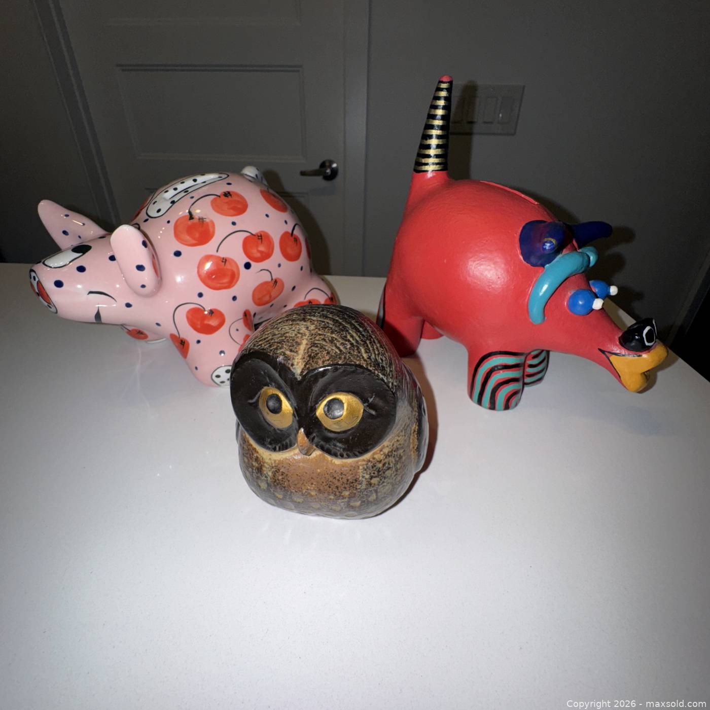 Animal Ceramic Coin Banks | Maxsold