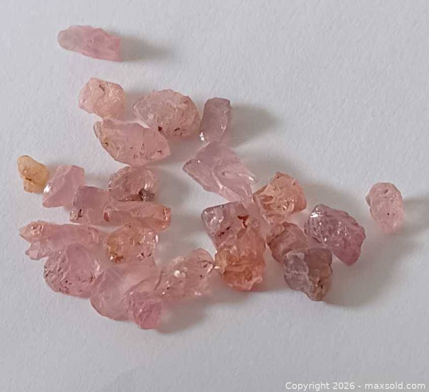 Rough Natural Pink Spinel Stones ~10 ct | Maxsold