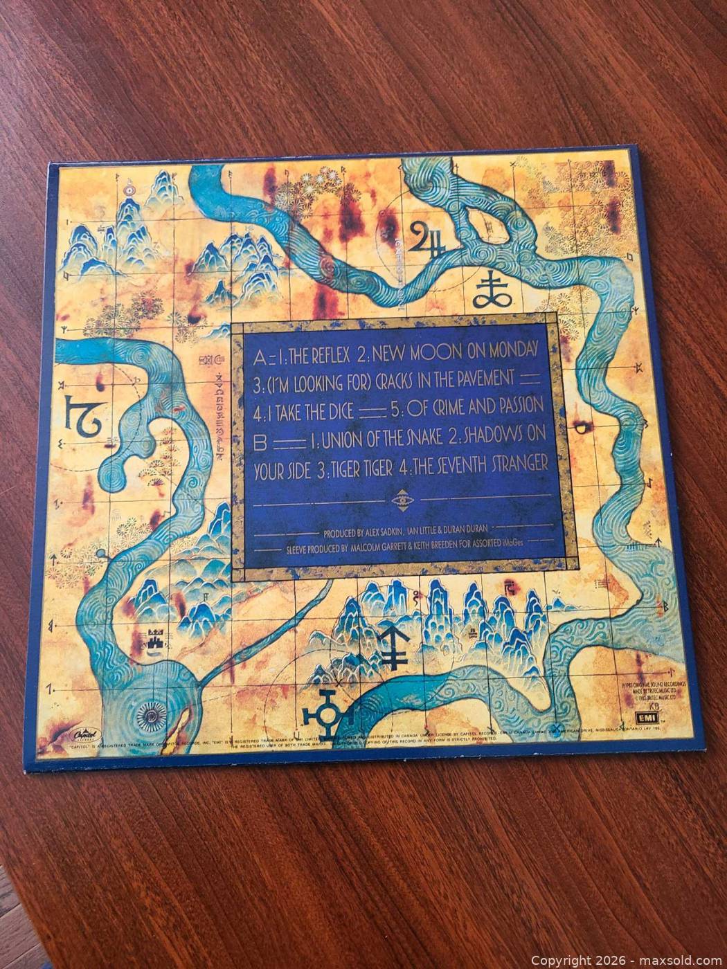 Duran Duran Seven and the Ragged Tiger LP | Maxsold