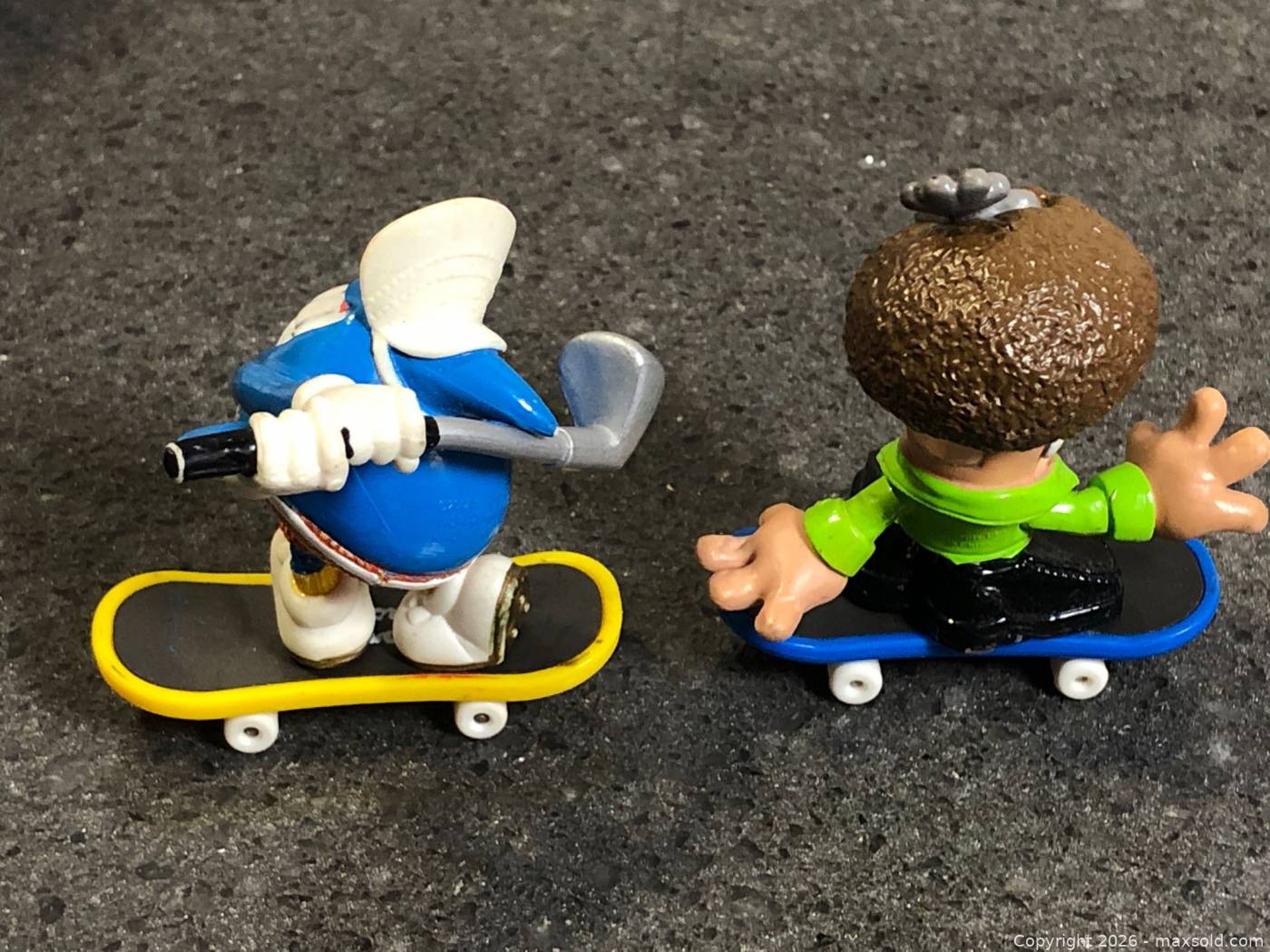 Lot of 7 Tech Deck Dudes fingerboard figures | Maxsold