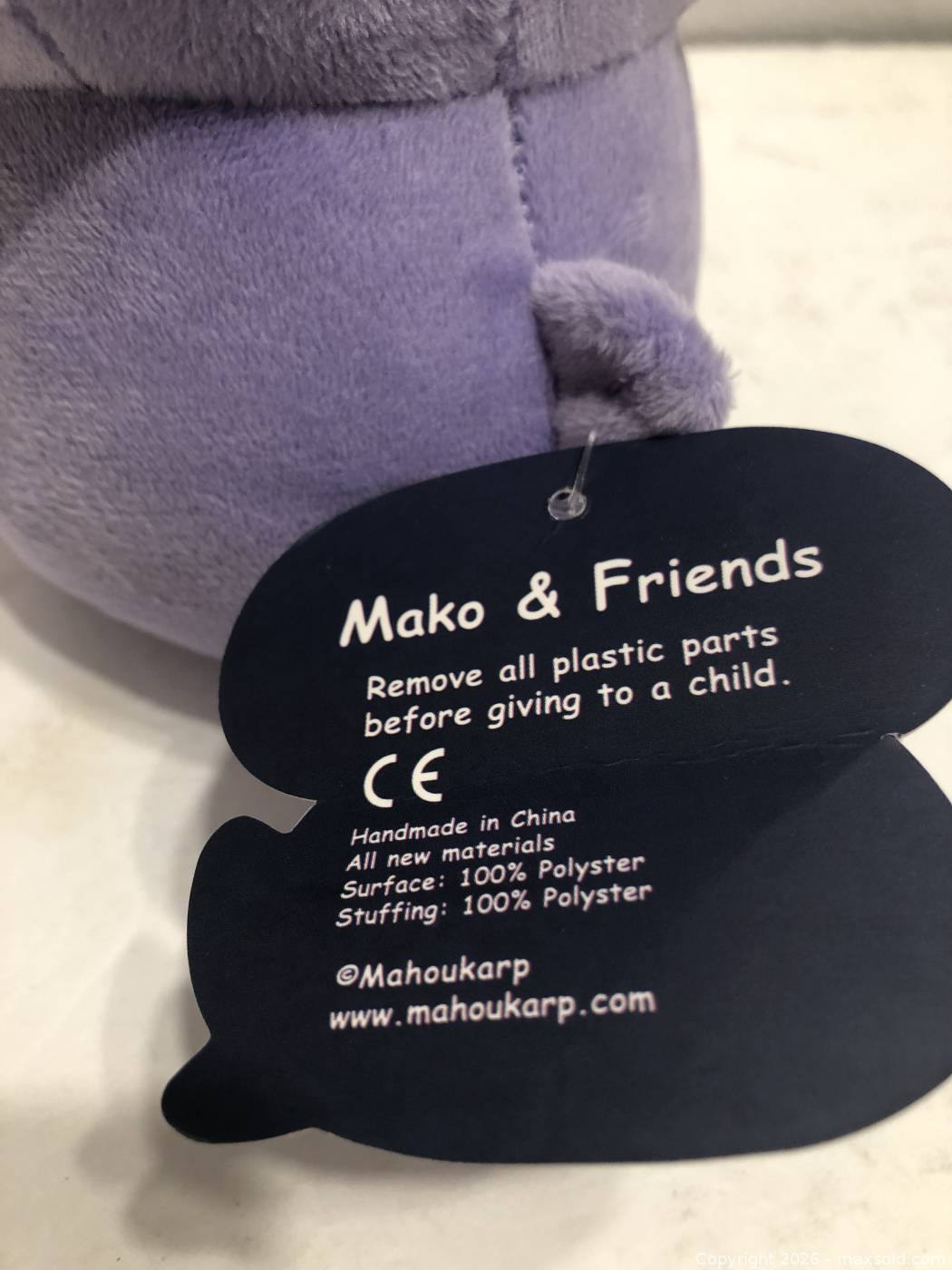 Mahoukarp Mako & Friends hammerhead shark plush | Maxsold