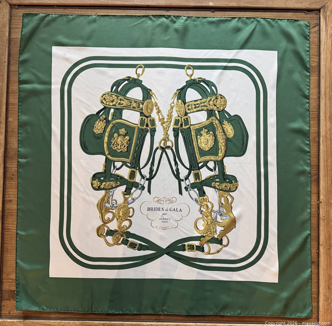 Vintage Hermès Brides de Gala silk scarf 90cm | Maxsold
