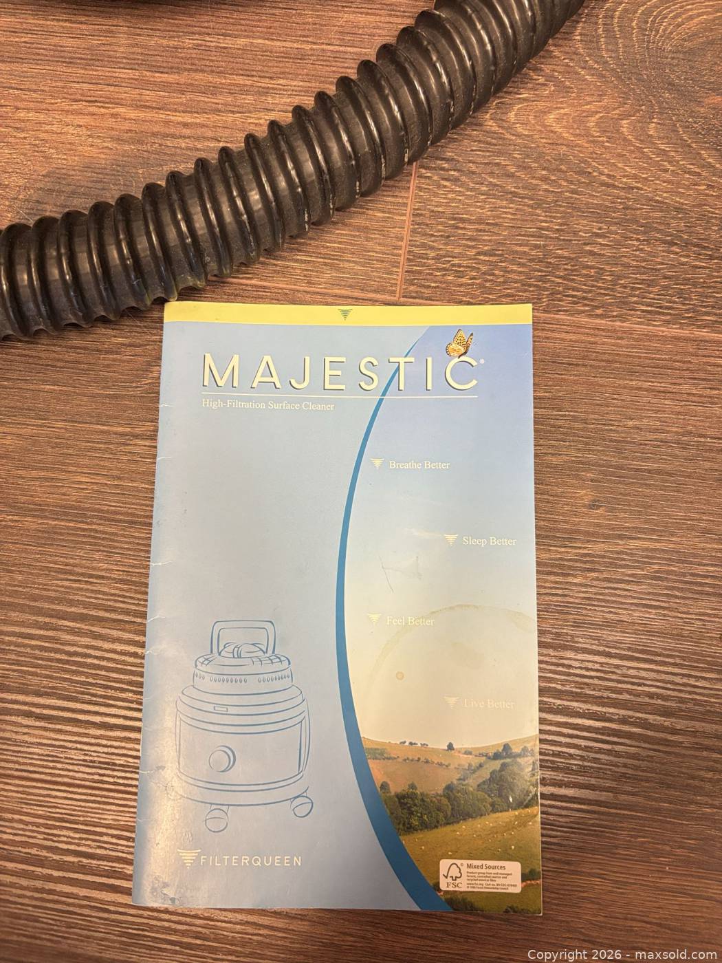 Filter Queen Majestic canister vacuum | Maxsold