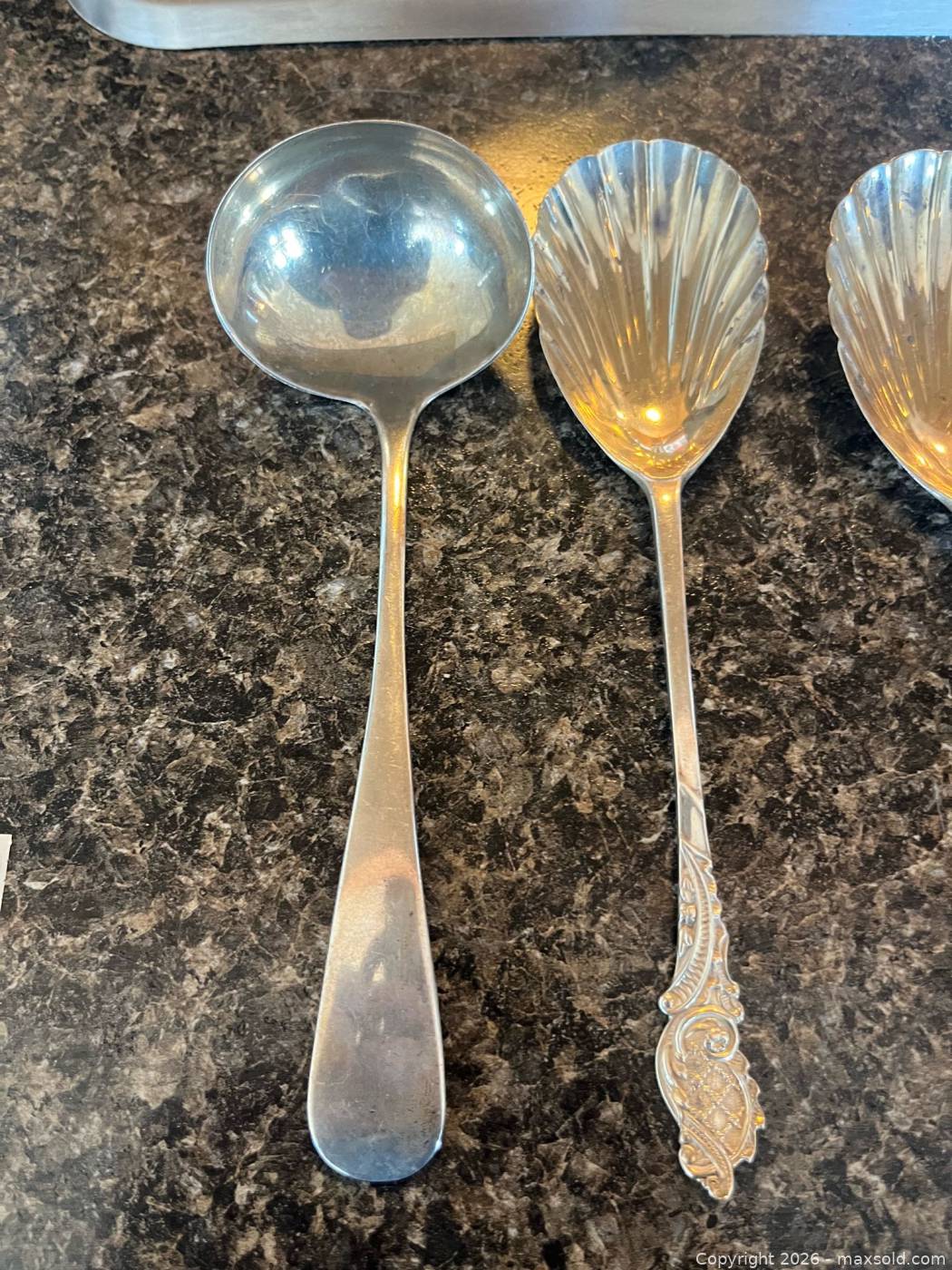 Birks and assorted sterling silver spoons | Maxsold