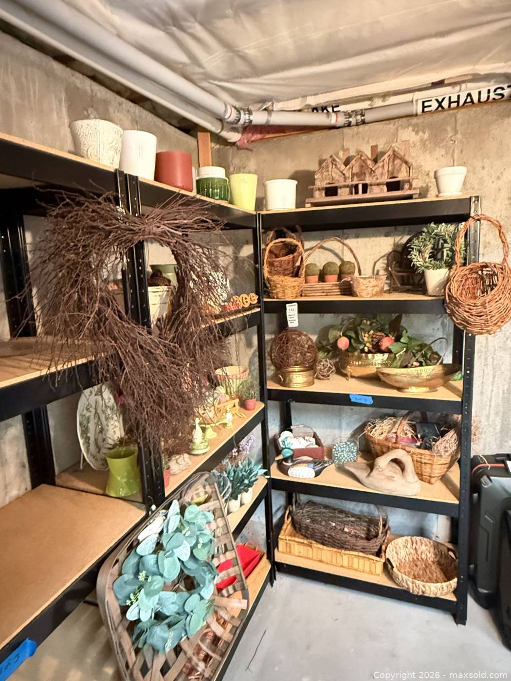 Mixed Home Decor And Basket Assortment | Maxsold