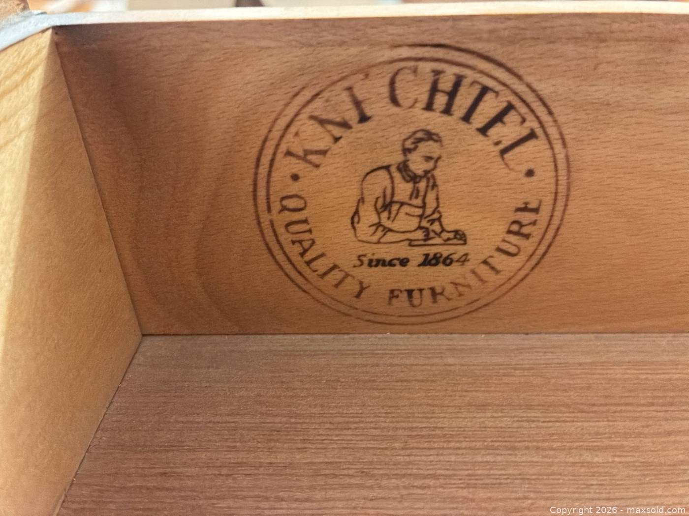 Knechtel hardwood drop-leaf tea cart | Maxsold