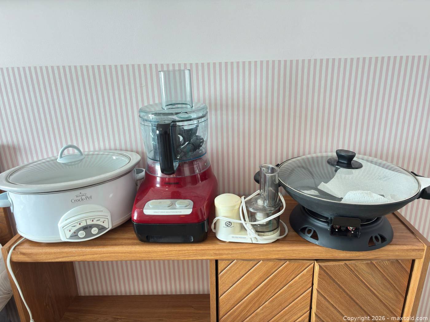 Rival Crock-Pot, Farberware & CharlesCraft processors, electric skillet ...