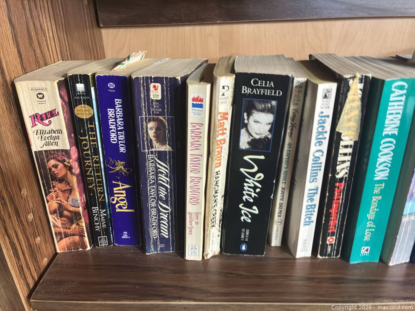 Lot of 63 Mixed-Format Romance and Fiction Books | Maxsold