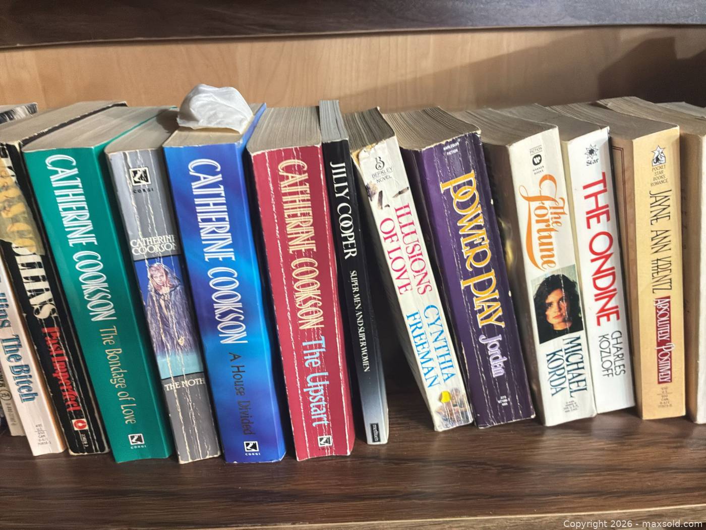 Lot of 63 Mixed-Format Romance and Fiction Books | Maxsold