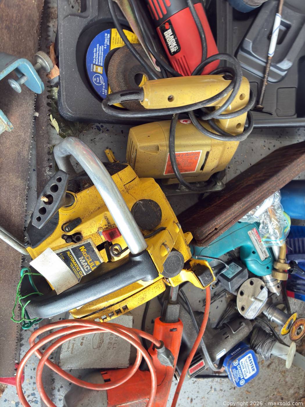 Lot Of Mixed Hand And Power Tools | Maxsold