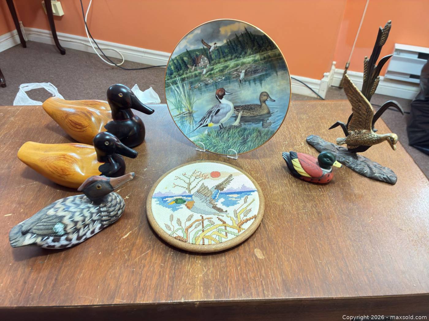 Duck-themed decorative assortment, 8 pcs | Maxsold