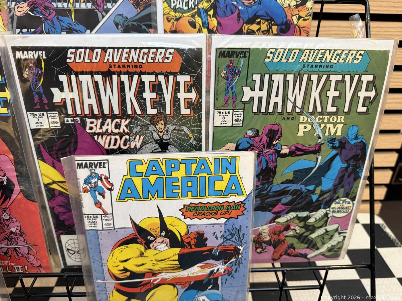 Marvel Solo Avengers & Captain America Comics | Maxsold