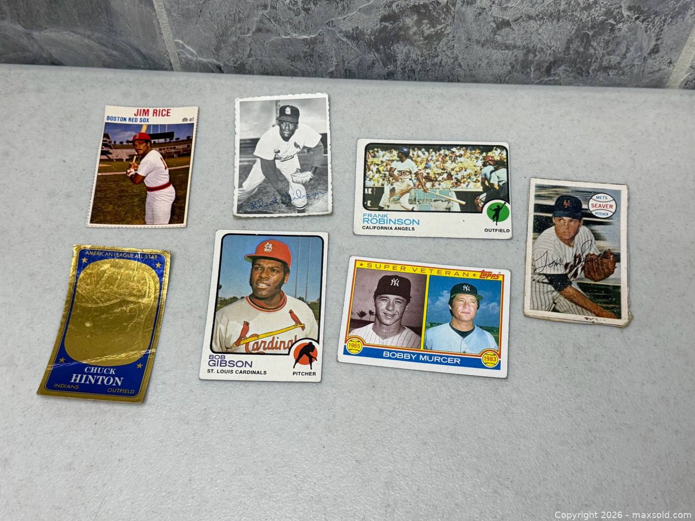 Vintage baseball card lot | Maxsold