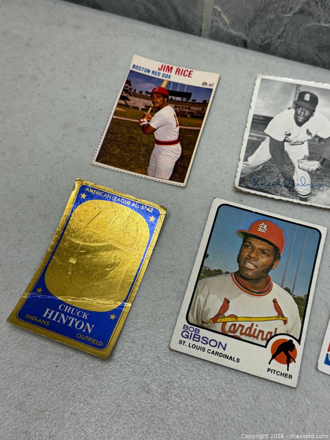 Vintage baseball card lot | Maxsold