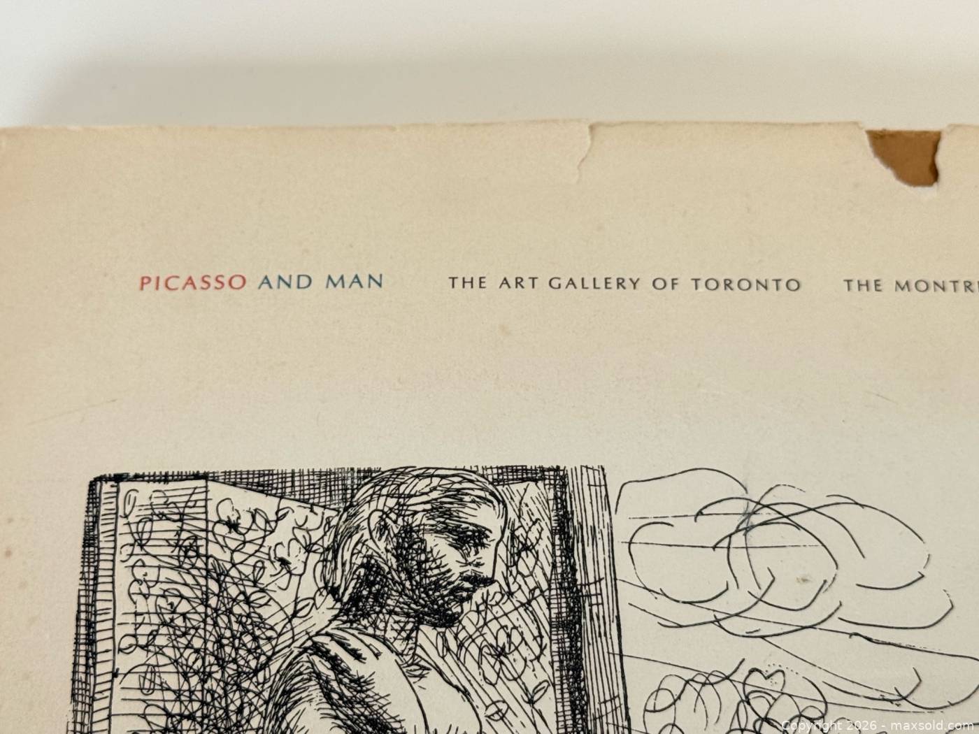 1964 Picasso and Man Exhibition Catalogue | Maxsold