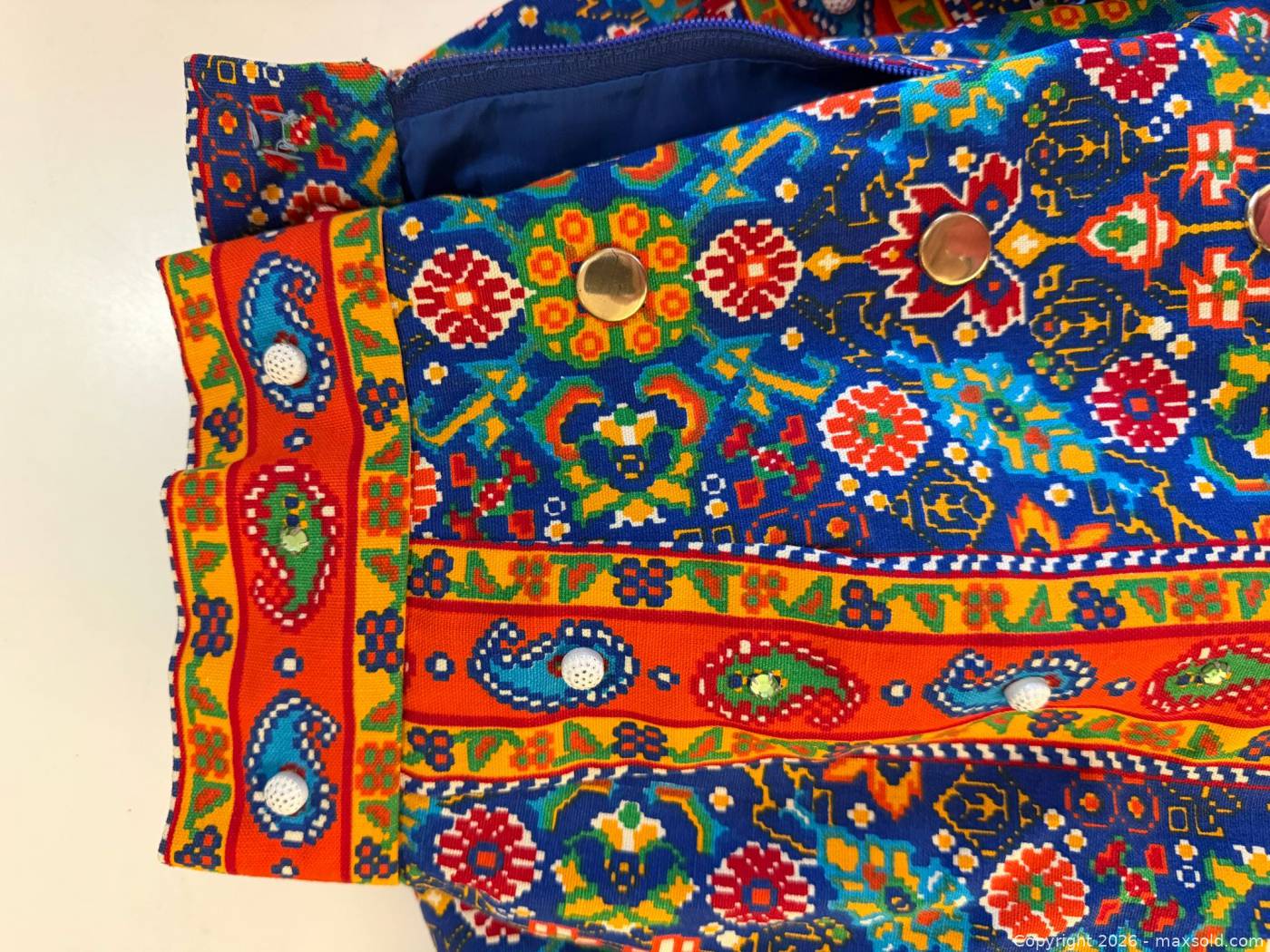 Vintage 1960s Malcolm Charles Maxi Skirt | Maxsold