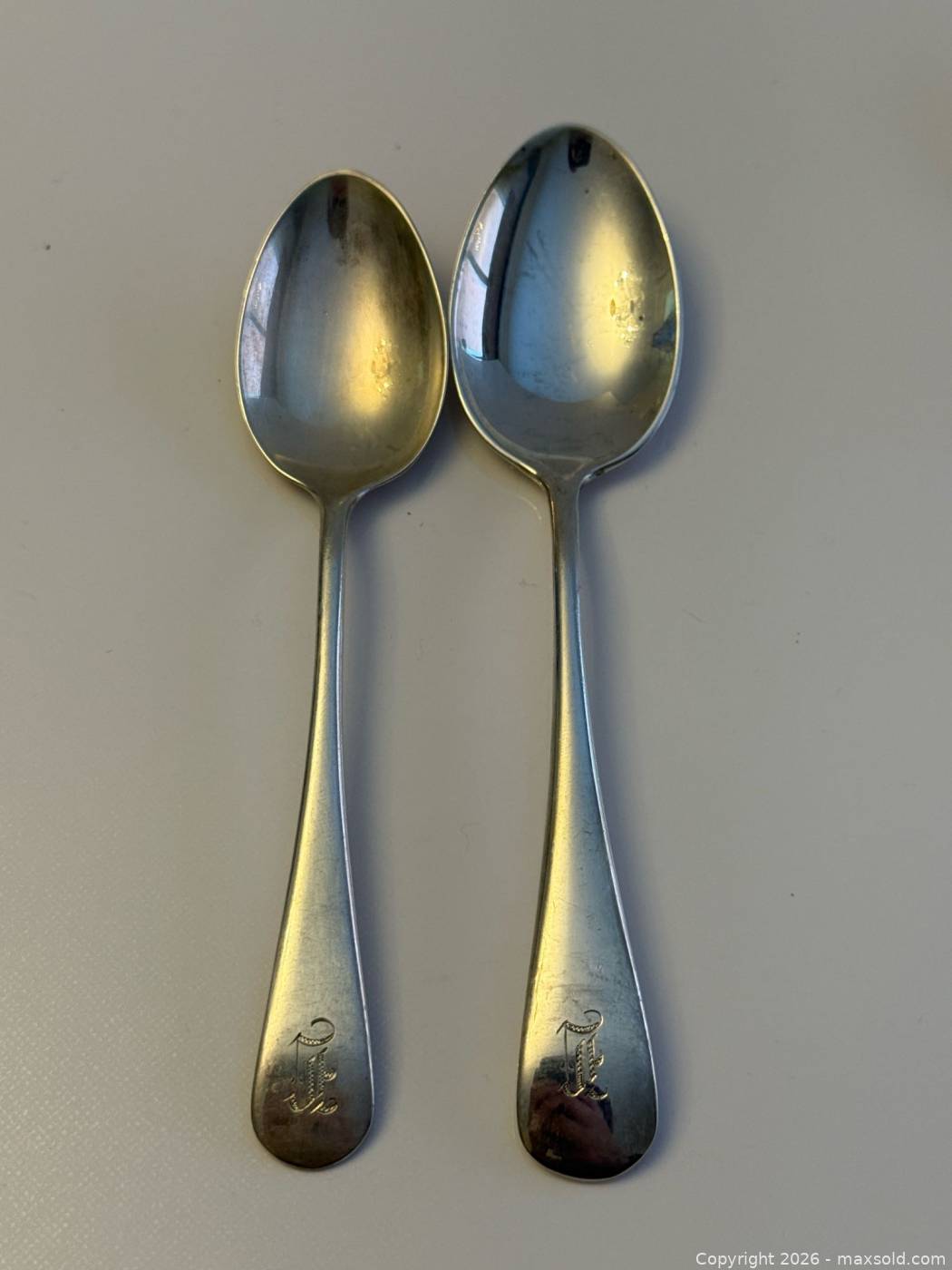 Birks sterling silver Old English teaspoons 16pc | Maxsold