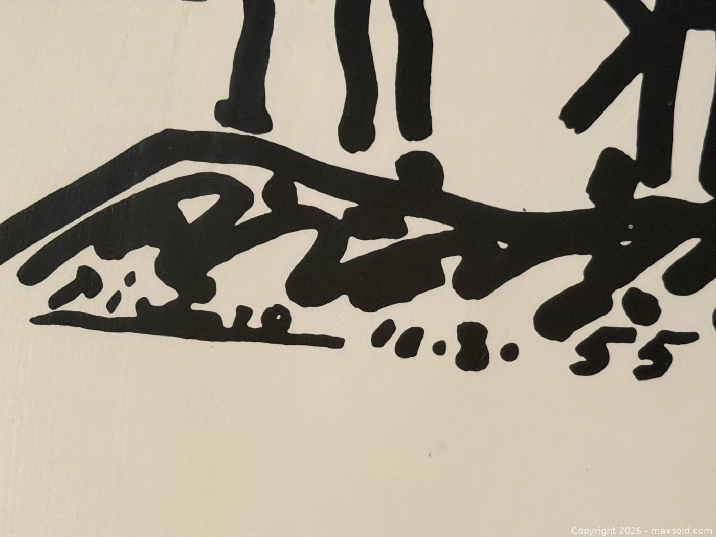 Picasso Don Quixote Framed Print 24x33 | Maxsold