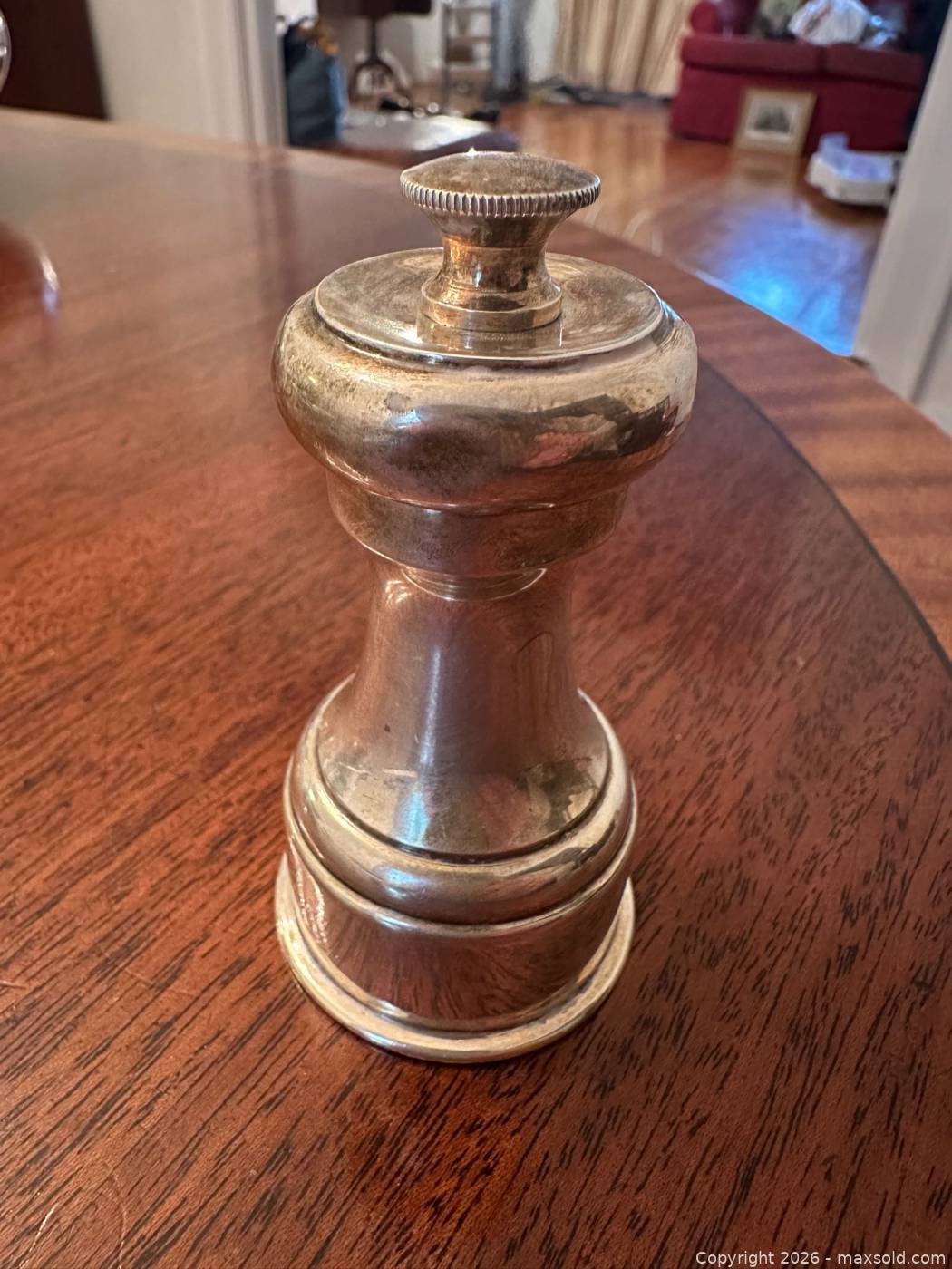 Mappin & Webb sterling silver pepper grinder | Maxsold
