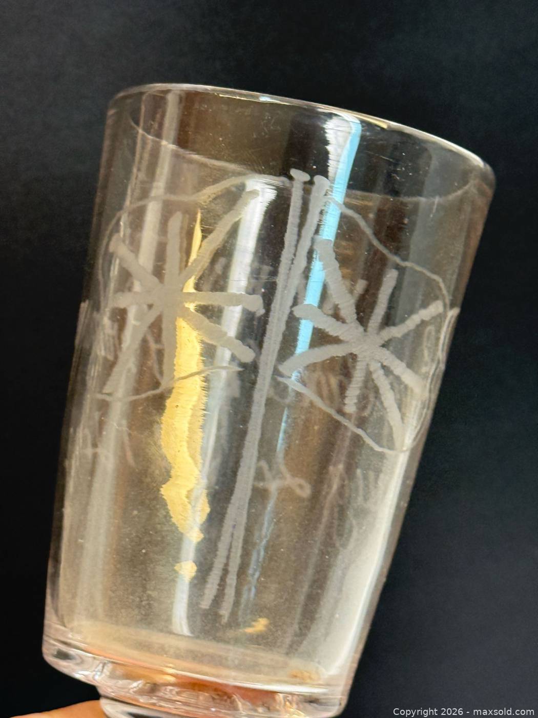 WW1 Declaration of War Engraved Glass 1914 | Maxsold