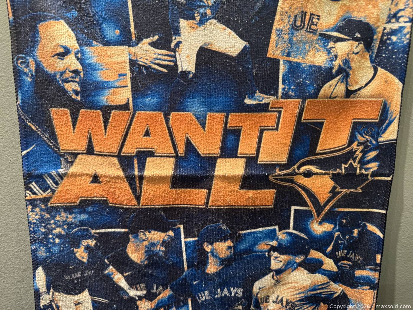 Toronto Blue Jays promo towel, cups, mini helmets, shot glasses | Maxsold