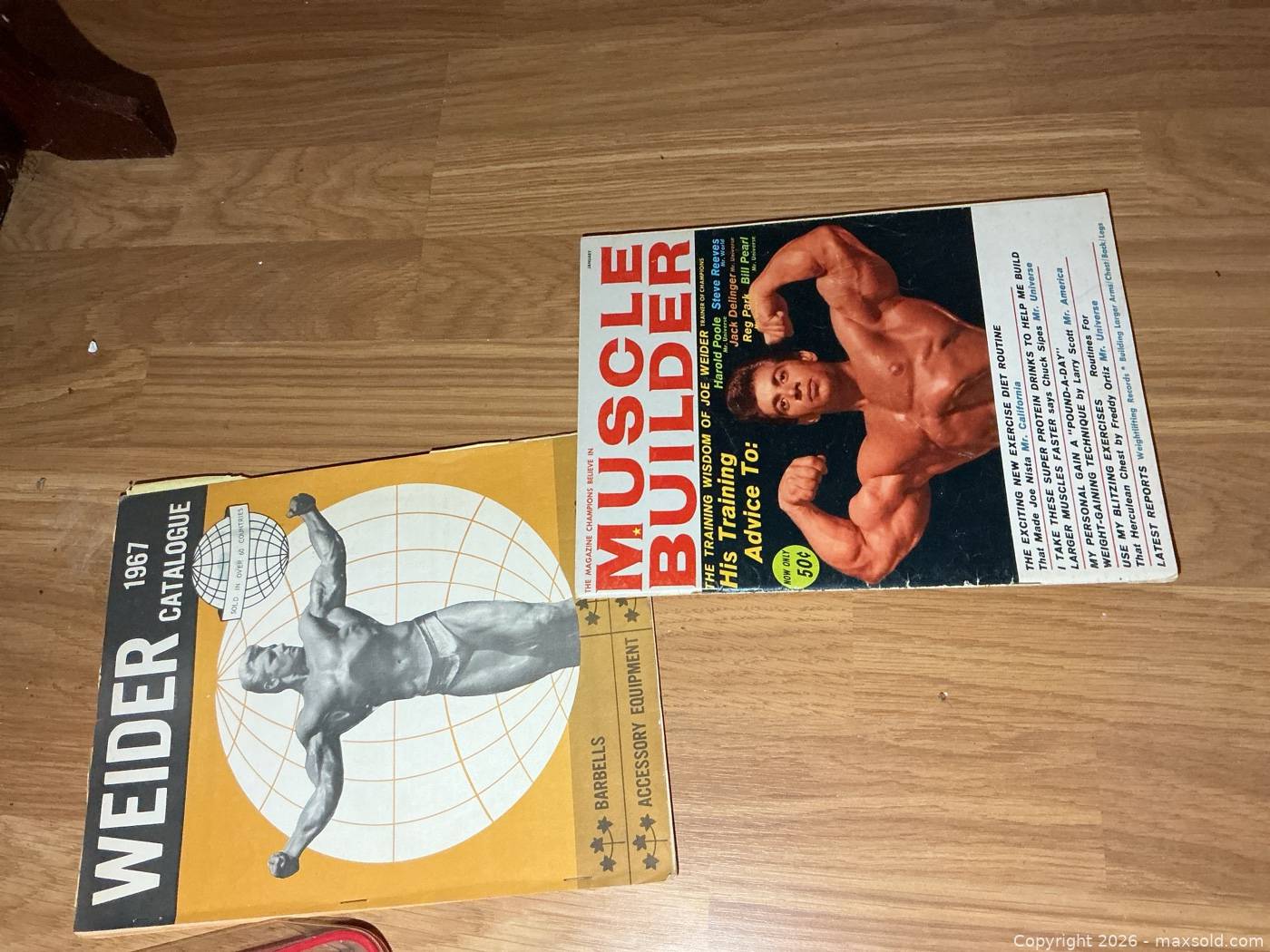 Historical Headlines Souvenir Newspaper And Bodybuilding Magazines ...
