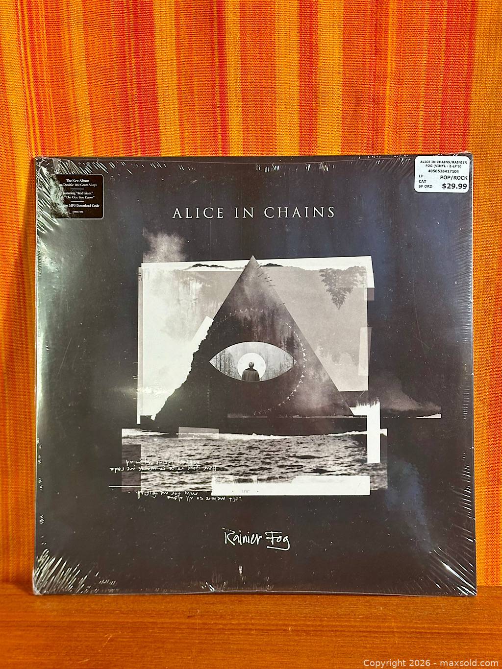 Alice In Chains Rainier Fog 2-LP Sealed Vinyl Album | Maxsold
