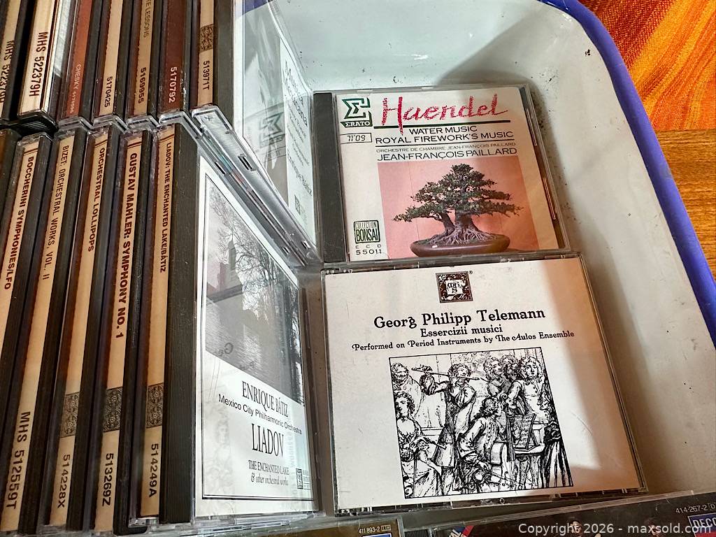 Classical Music CD Collection, ~90 Discs | Maxsold